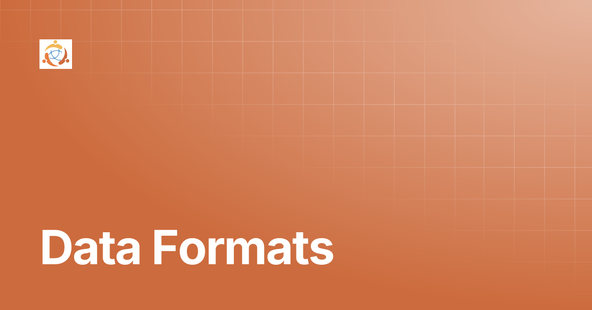 Data Formats | DCI Standards